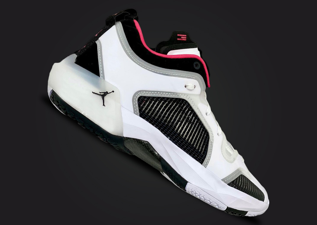 Official Look At The Air Jordan 37 Low White Black Siren Red - Sneaker News