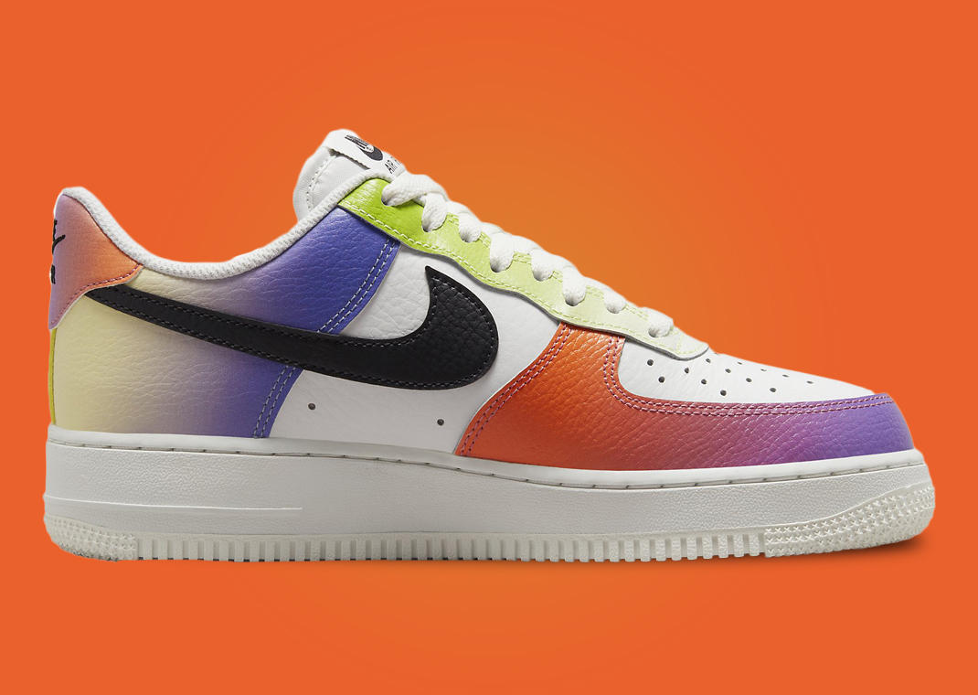 Multicolored Gradients Take Over This Nike Air Force 1 Low - Sneaker News