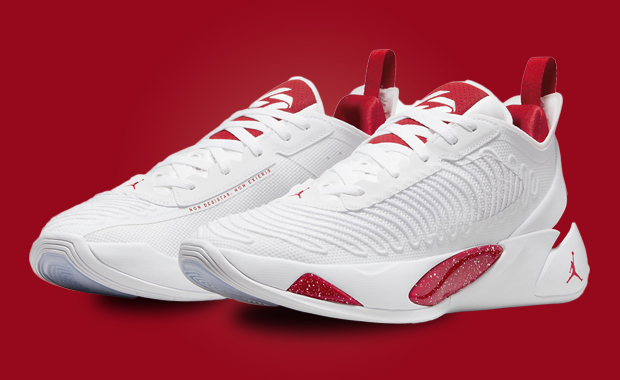 Turn Up The Heat With The Jordan Luka 1 White Fire Red - Sneaker News