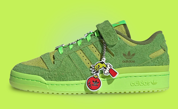 Dr. Seuss’ The Grinch Takes Over This adidas Forum Low - Sneaker News