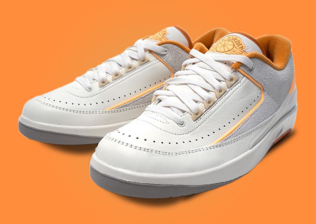 Melon Tint And Light Curry Accent This Air Jordan 2 Low - Sneaker News