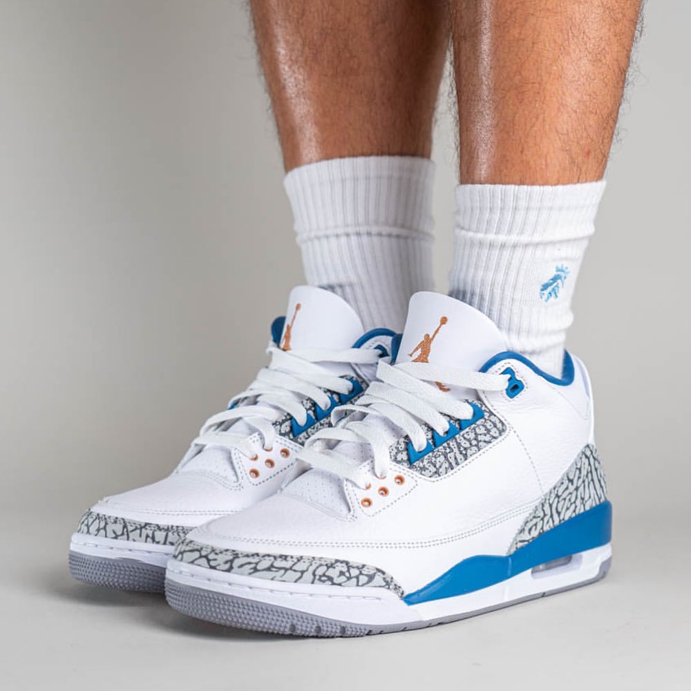 Official Look At The Air Jordan 3 Wizards PE - Sneaker News