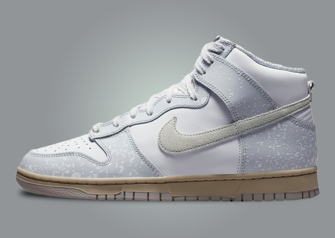 Paint Splatters Decorate This Nike Dunk High Colorway - Sneaker News