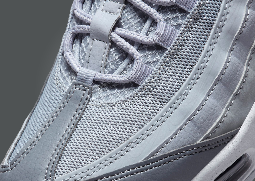 The Nike Air Max 95 Wolf Grey Midnight Navy Gets Covered In Swooshes ...