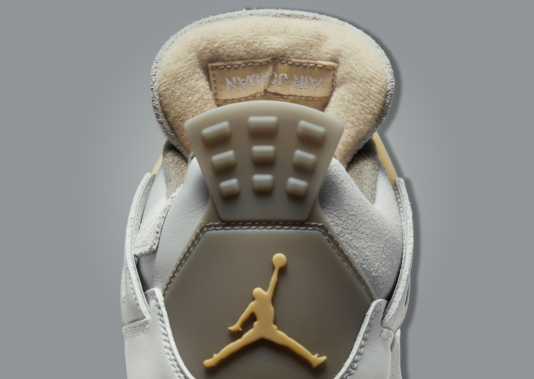 This Air Jordan 4 Is Covered In Photon Dust And Grey Fog - Sneaker News