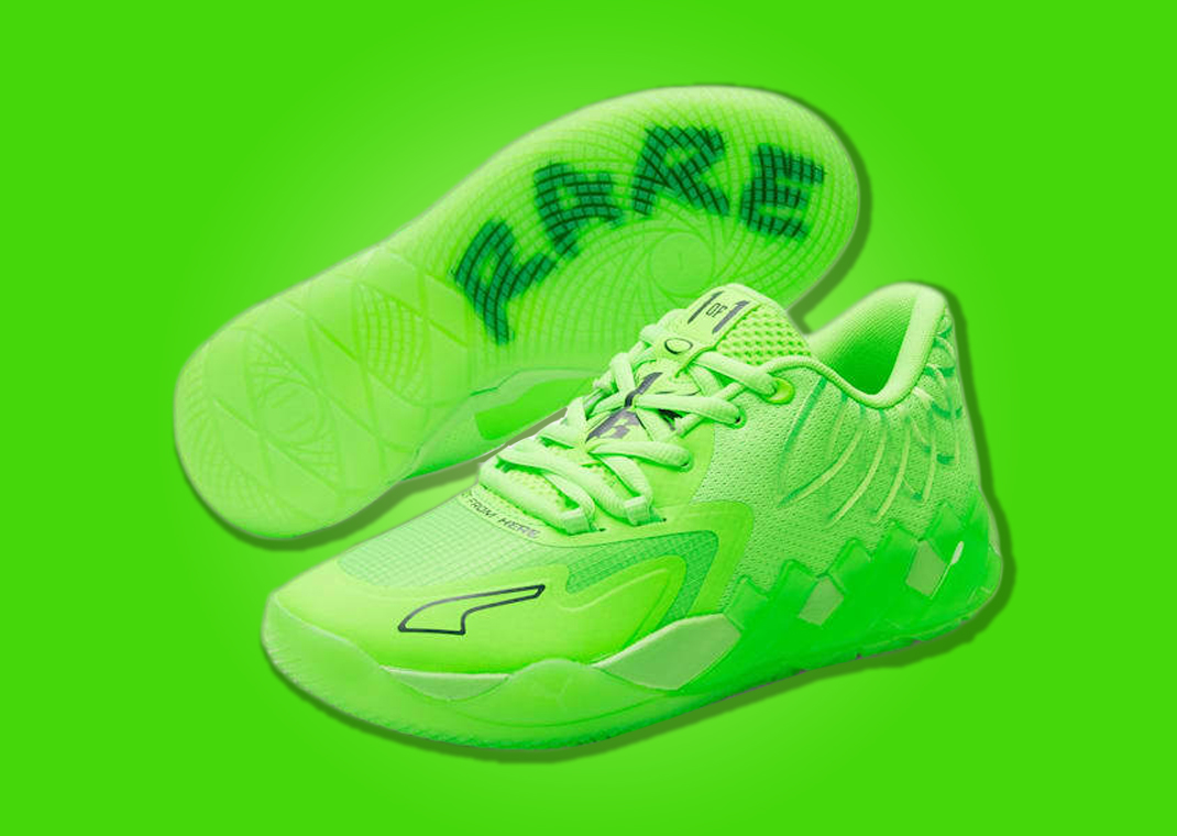 Volt Green Pops From This Puma MB.01 - Sneaker News