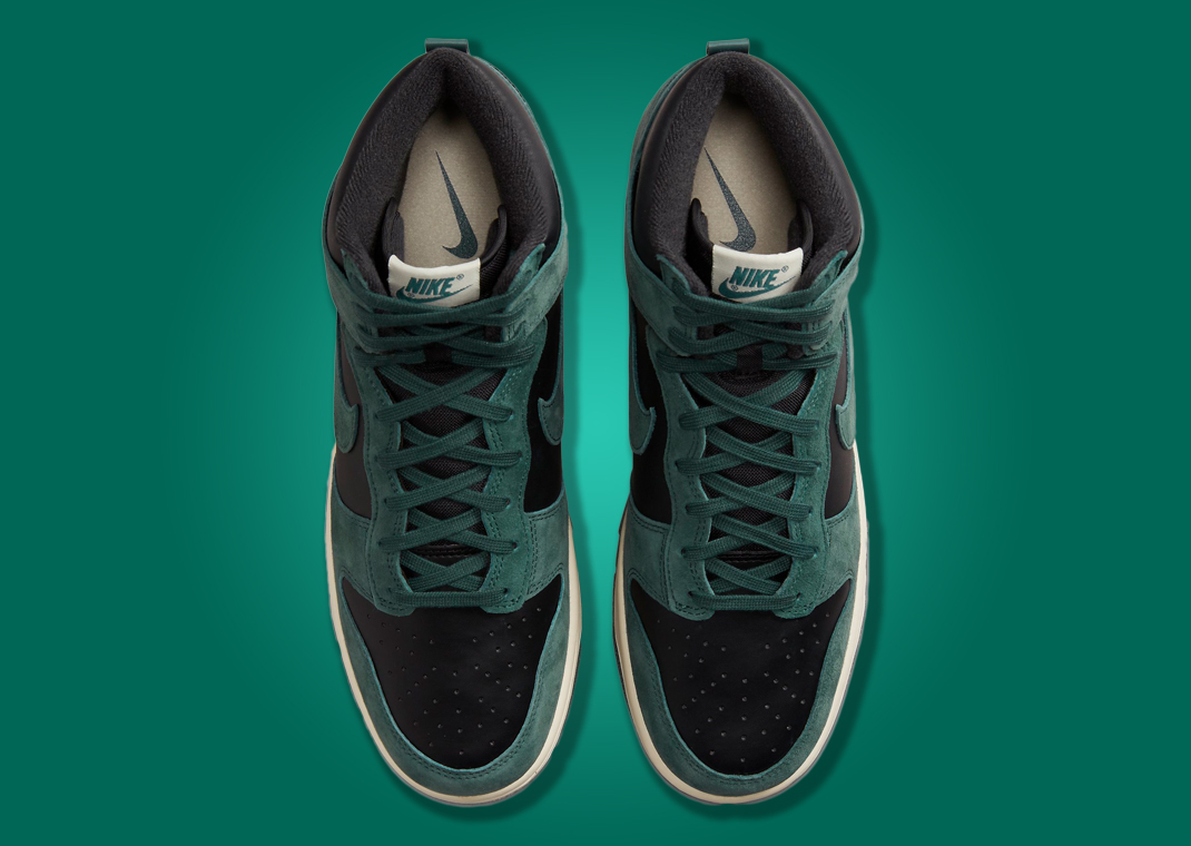Faded Spruce Suede Dresses The Nike Dunk High Premium - Sneaker News