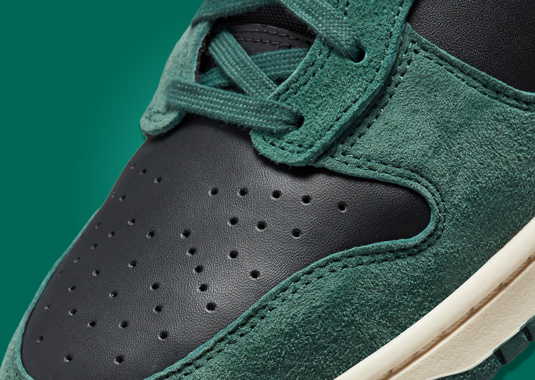 Faded Spruce Suede Dresses The Nike Dunk High Premium - Sneaker News
