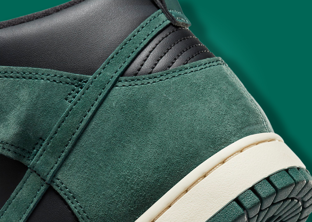 Faded Spruce Suede Dresses The Nike Dunk High Premium - Sneaker News