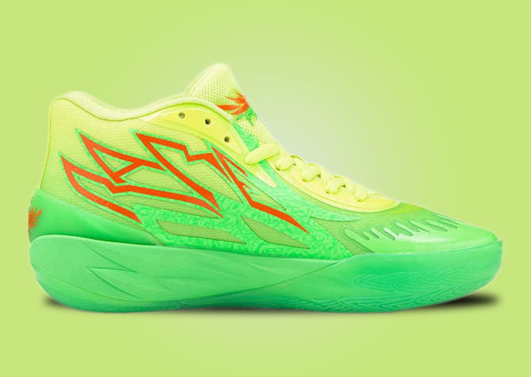 The Nickelodeon x Puma MB.02 Slime Drops December 23rd - Sneaker News