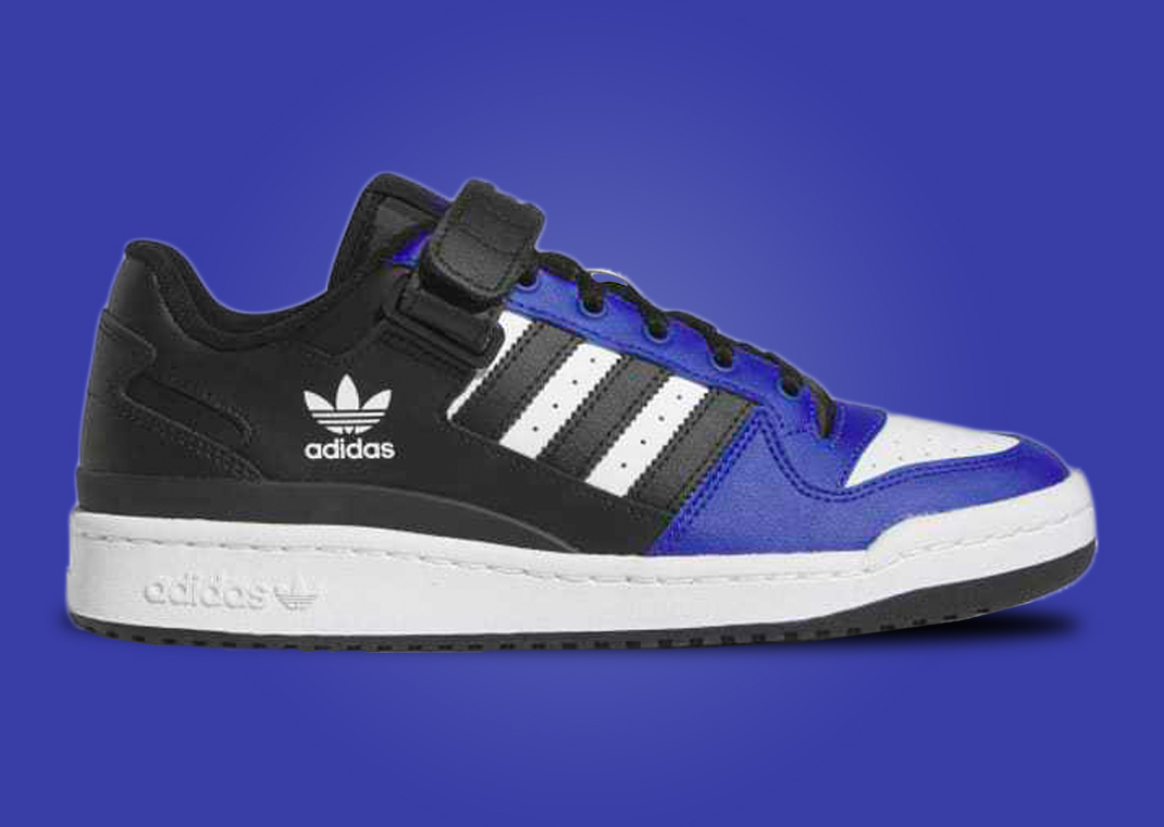 The adidas Forum Low Gets The Blue Toe Treatment - Sneaker News