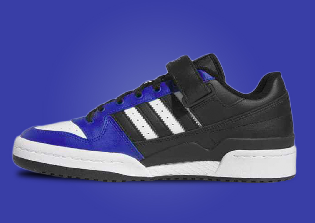 The adidas Forum Low Gets The Blue Toe Treatment - Sneaker News