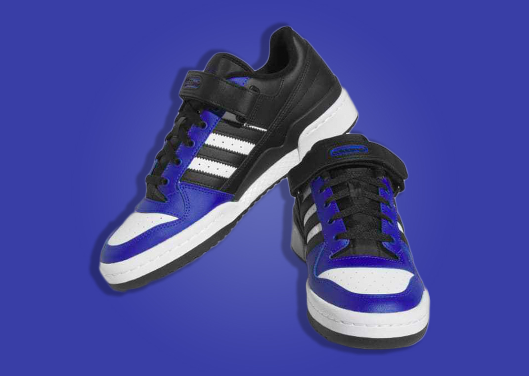 The adidas Forum Low Gets The Blue Toe Treatment - Sneaker News