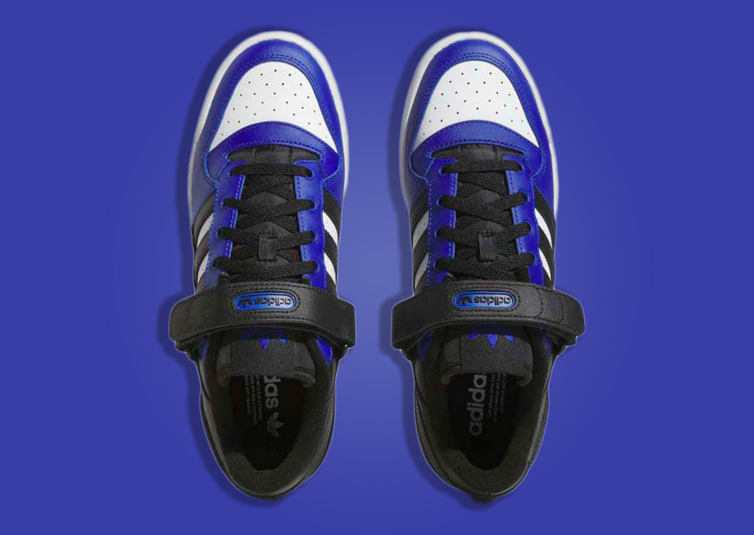 The adidas Forum Low Gets The Blue Toe Treatment - Sneaker News