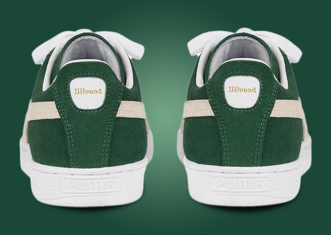 The JJJJound x Puma Suede Surfaces In A Green Colorway - Sneaker News