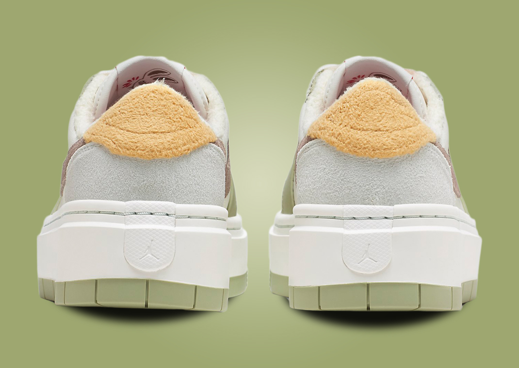 Fluffy Fabrics Line The Air Jordan 1 Elevate Low SE Year Of The Rabbit ...