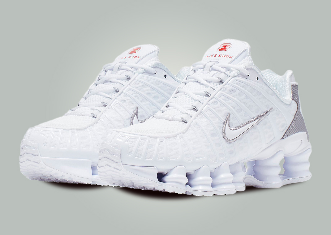 The Nike Shox TL White Metallic Releases August 22 - Sneaker News