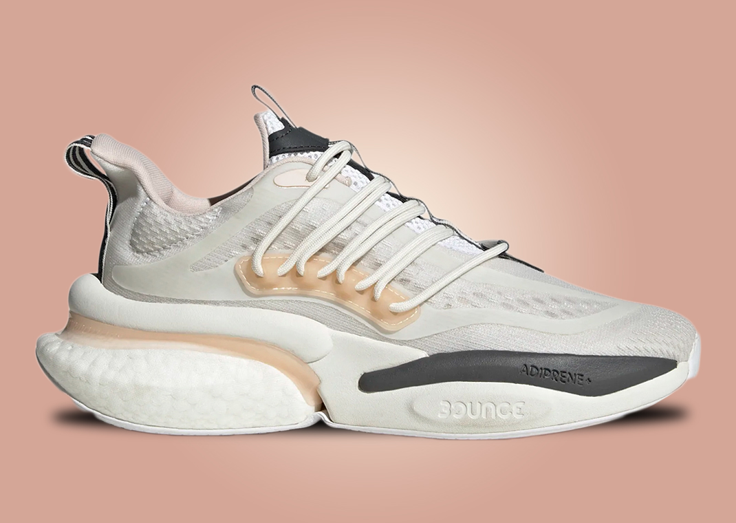 adidas' AlphaBOOST v1 Debuts In A Clean Cloud White Colorway - Sneaker News
