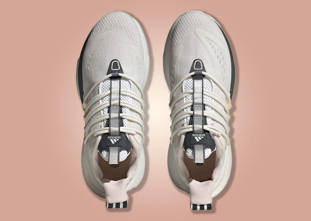 adidas' AlphaBOOST v1 Debuts In A Clean Cloud White Colorway - Sneaker News