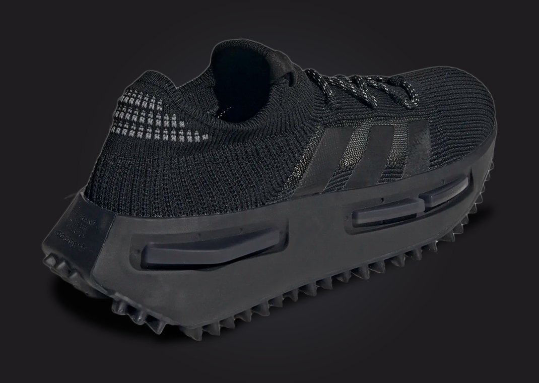 Core Black Takes Over This adidas NMD_S1 - Sneaker News