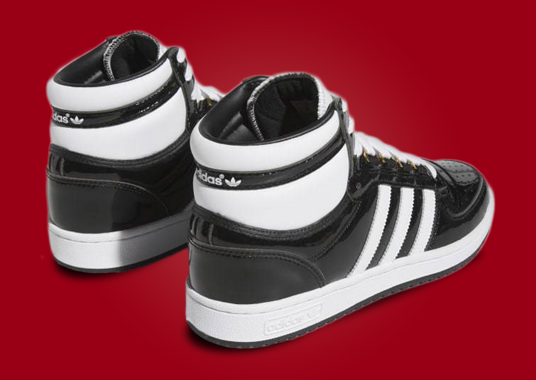 Patent Leather Takes Over A Duo Of adidas Top Ten Colorways - Sneaker News