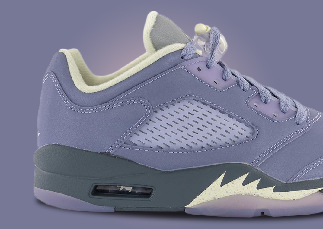 This Air Jordan 5 Low Has An Iridescent Upper - Sneaker News