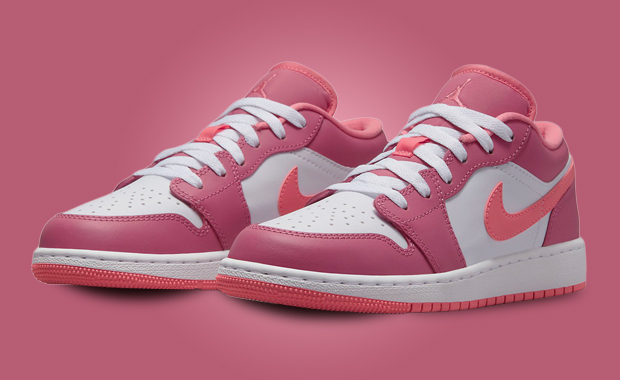 This Air Jordan 1 Low Gets Served Up In Strawberries & Cream - Sneaker News