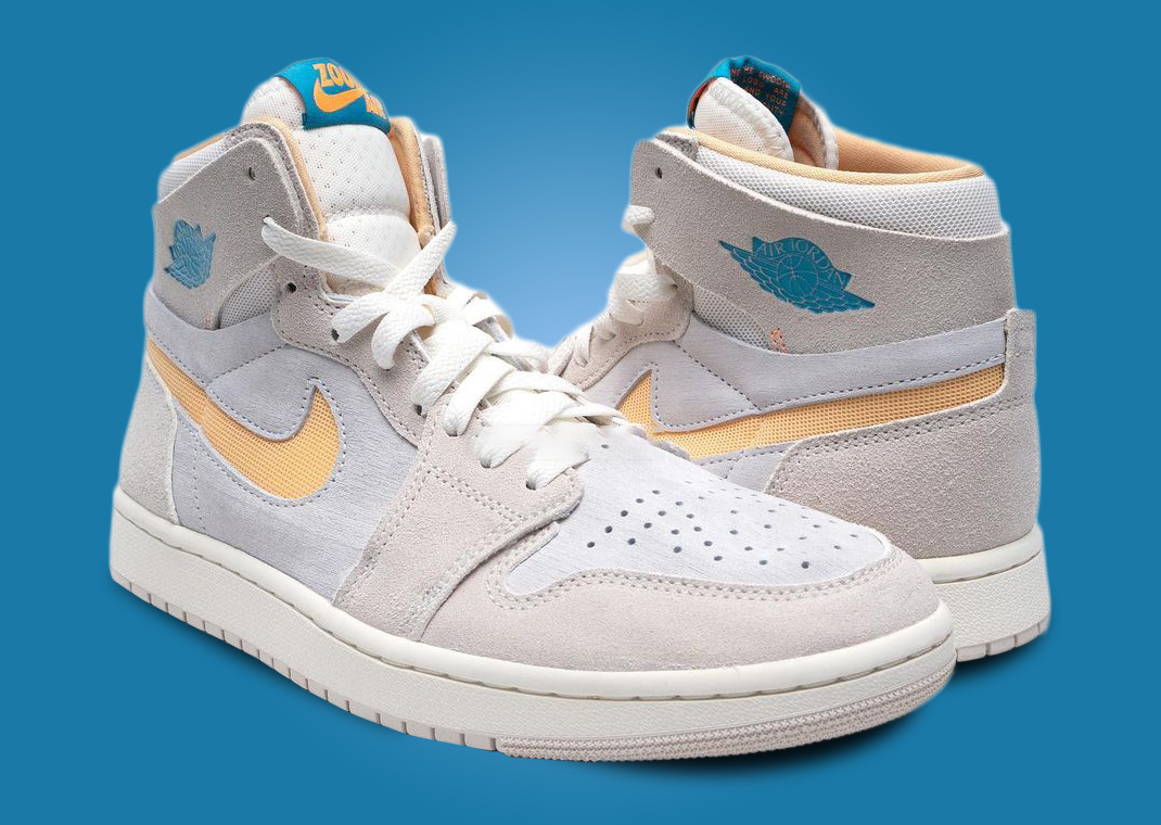 Bright Citrus Swooshes Shoot Through The Air Jordan 1 High Zoom CMFT 2 ...