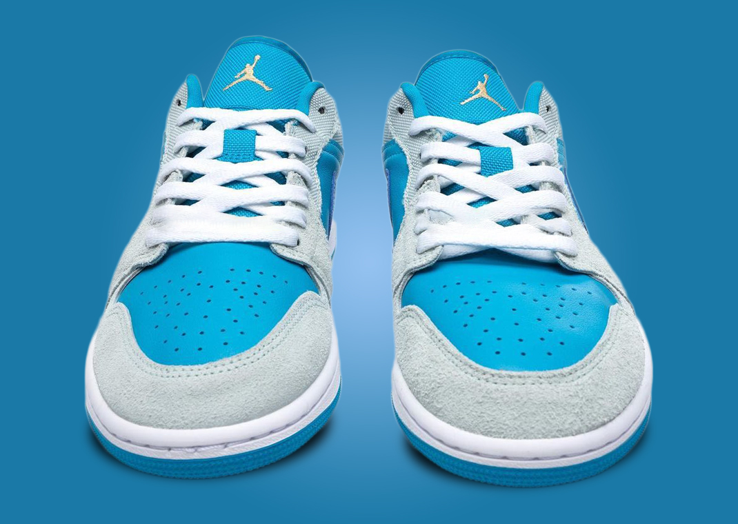 The Air Jordan 1 Low SE Gets Submerged In Aquatone - Sneaker News