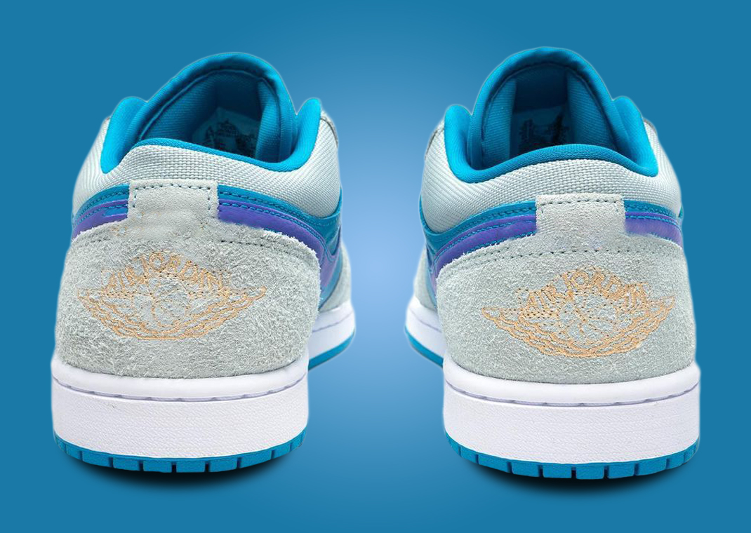 The Air Jordan 1 Low SE Gets Submerged In Aquatone - Sneaker News