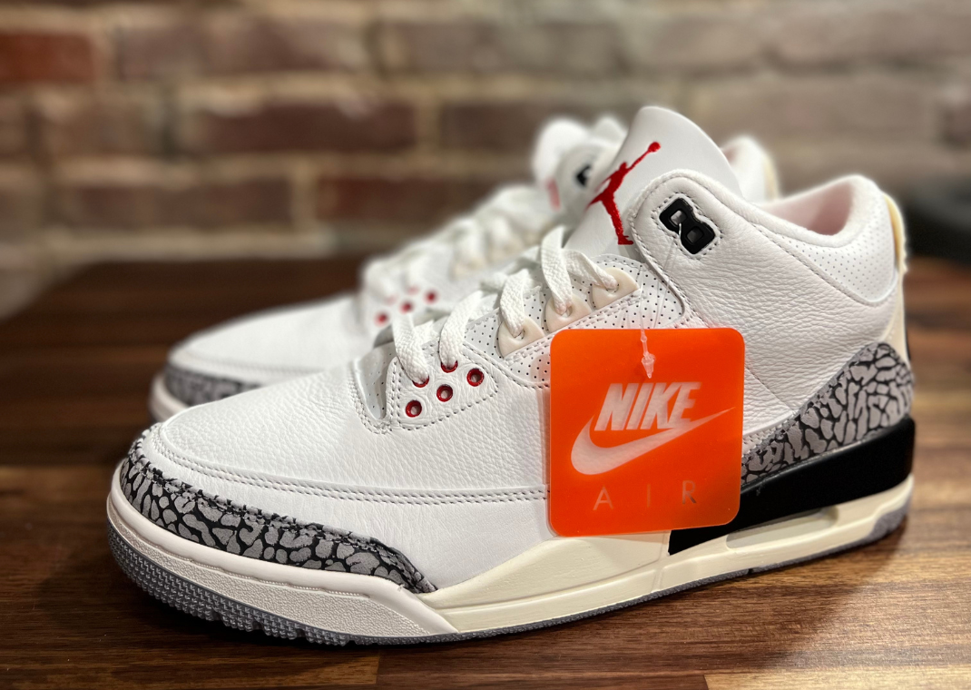 Jordan 3 White Cement
