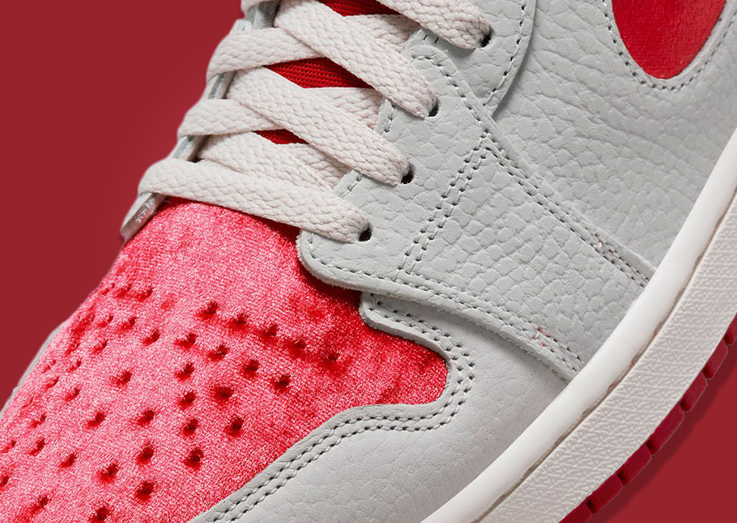 Romantic Red Velvet Wraps Around The Air Jordan 1 High Zoom CMFT 2 ...