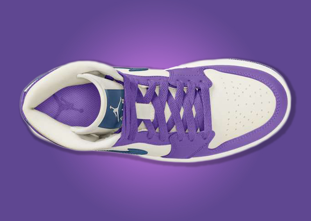 The Air Jordan 1 Mid Action Grape Was Made for the Ladies - Sneaker News