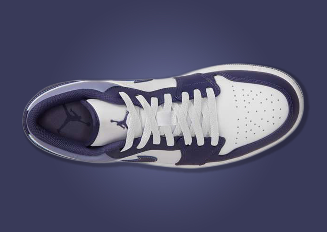 Official Look At The Air Jordan 1 Low Sky J Purple - Sneaker News