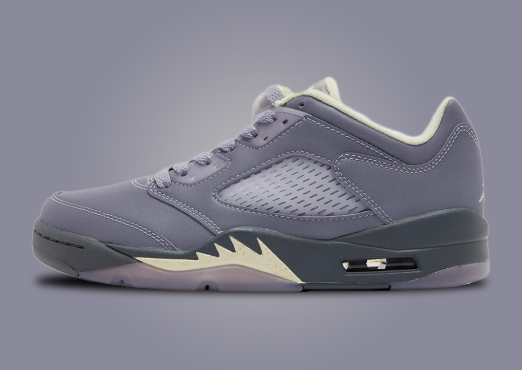 This Air Jordan 5 Low Has An Iridescent Upper - Sneaker News
