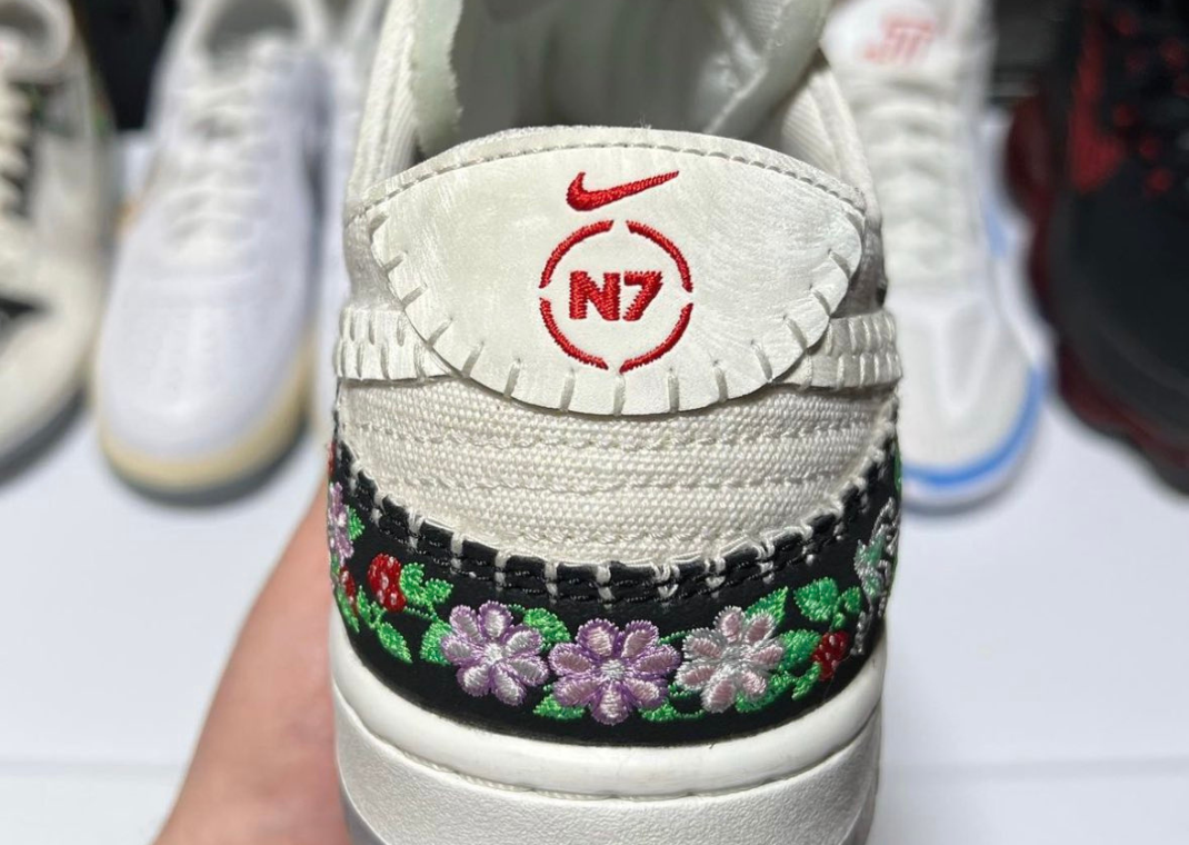 The Nike SB Dunk Low N7 Decon Pack Features Floral Patterns - Sneaker News