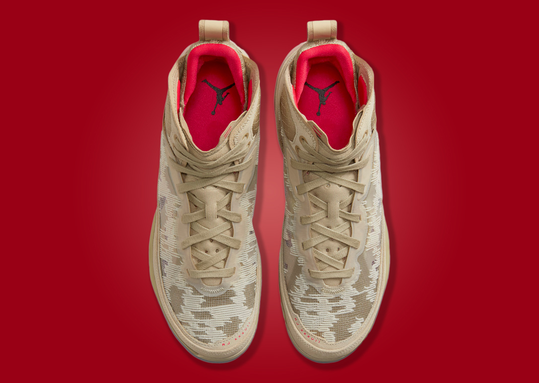 Neutral Mesh Outfits The Air Jordan 37 Premium Rattan - Sneaker News