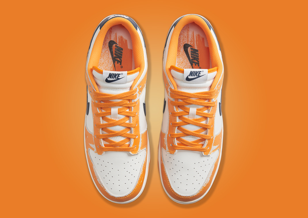 The Nike Dunk Low Faded Paint Goes All-Out With The Pre-Aged Aesthetic ...