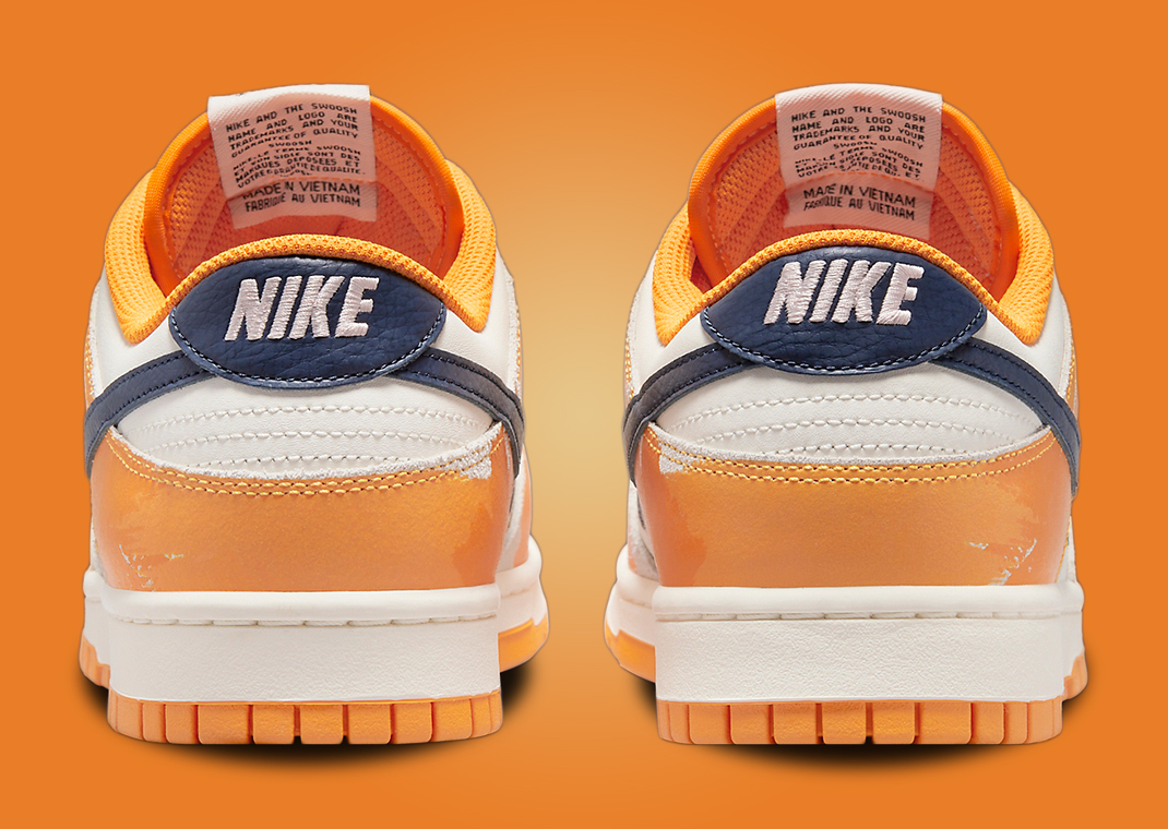 The Nike Dunk Low Faded Paint Goes All-Out With The Pre-Aged Aesthetic ...