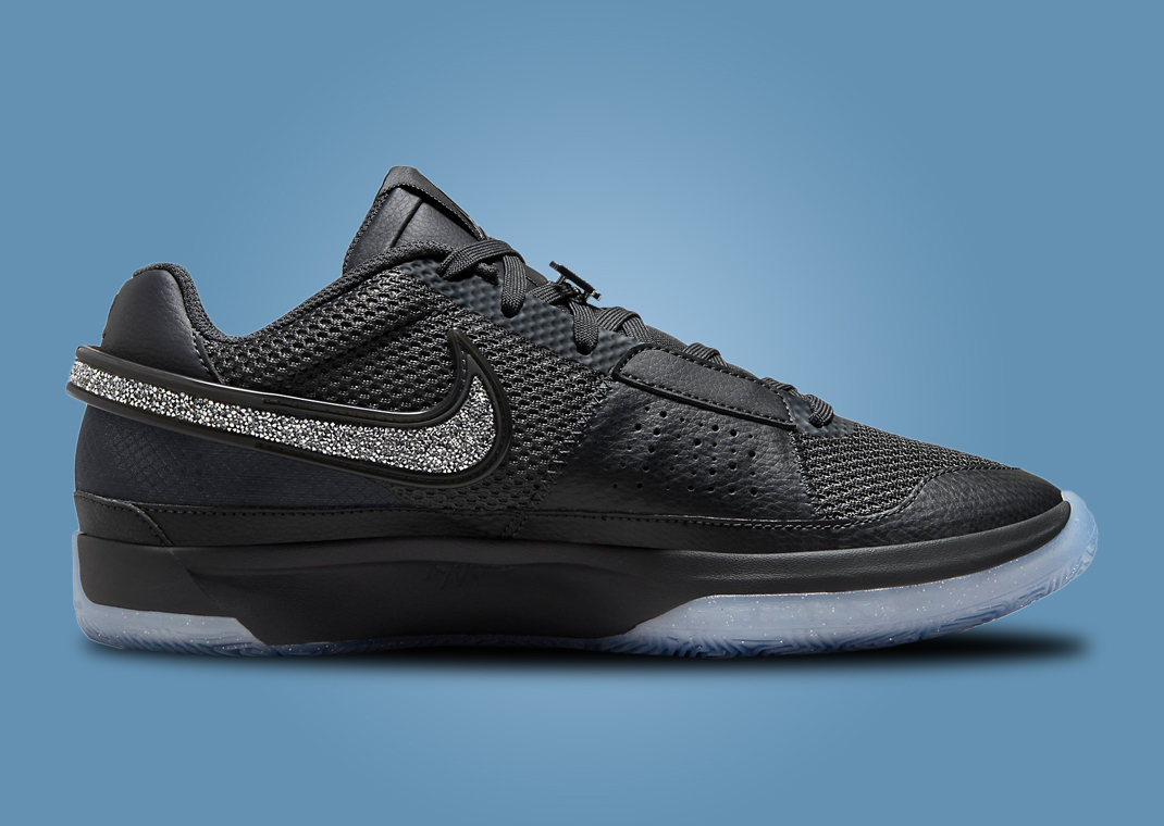 Shine Bright With This Swarovski Crystal-Covered Nike Ja 1 - Sneaker News