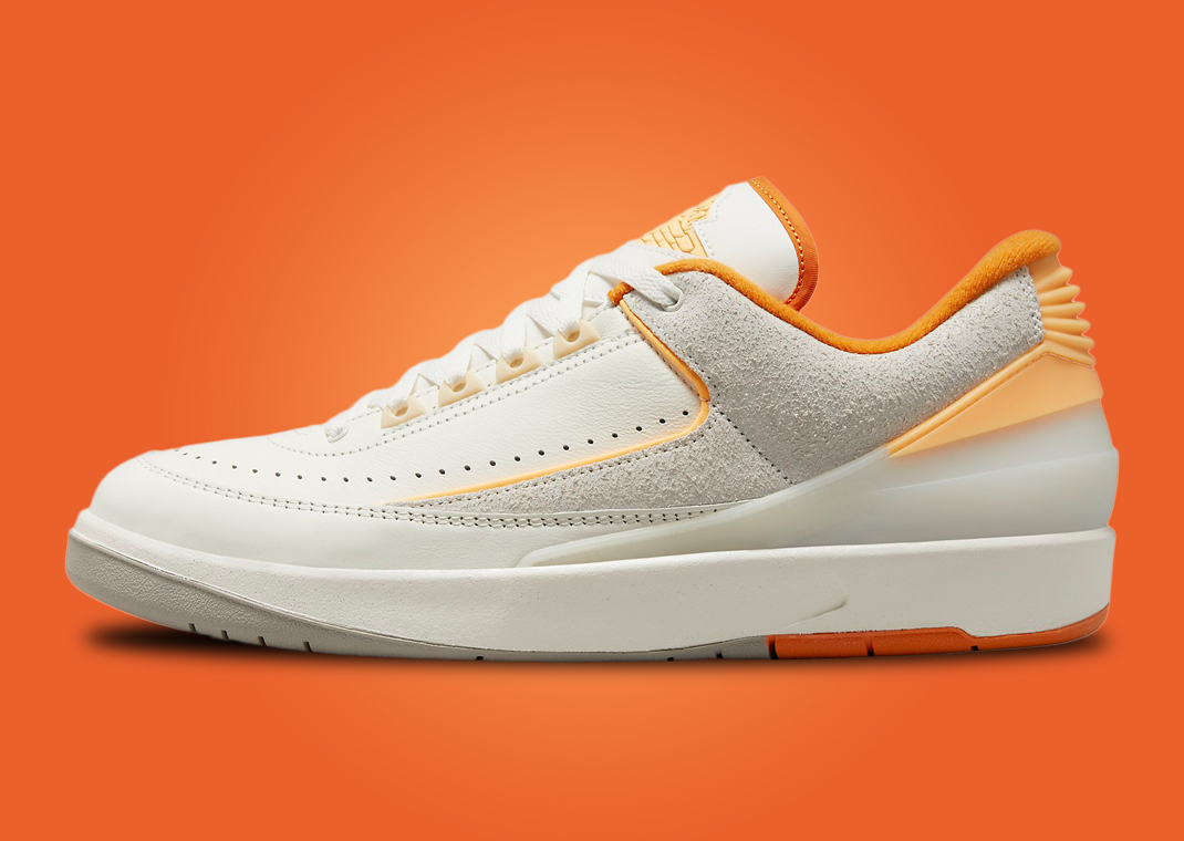 Melon Tint And Light Curry Accent This Air Jordan 2 Low - Sneaker News