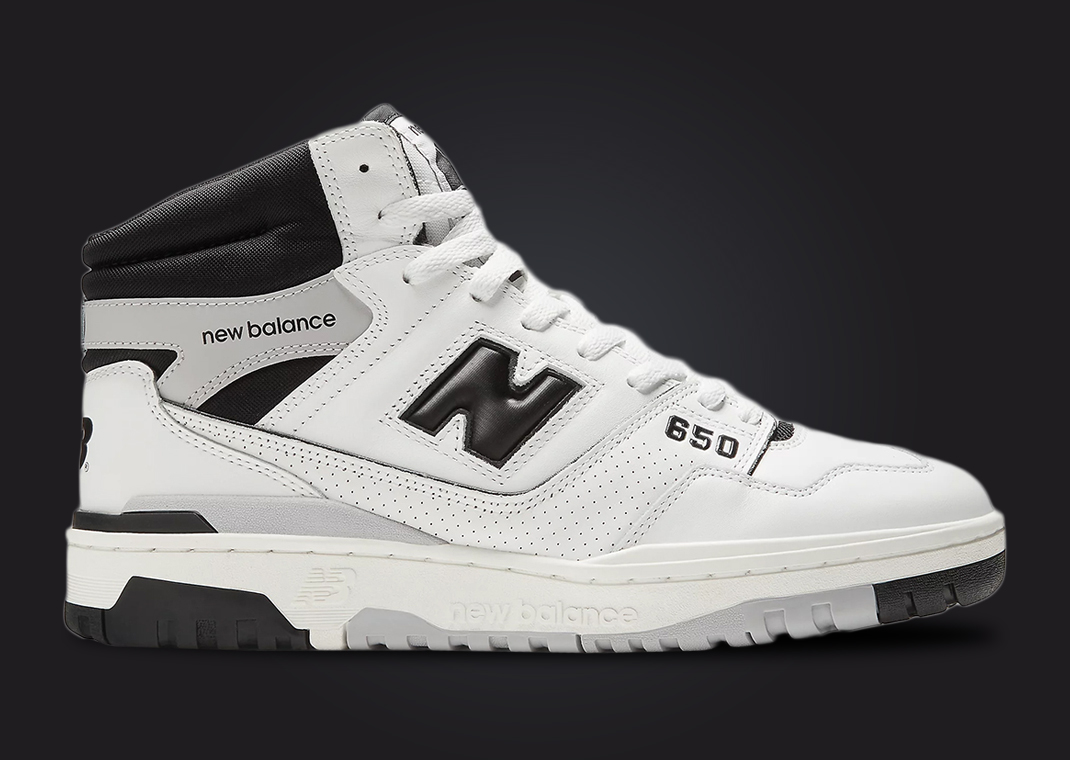 New Balance's 650 White Black Raincloud Is A Rotation Essential ...