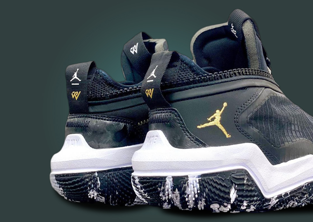 The Jordan Why Not 0.6 Black Metallic Gold White Releases On April 5th ...