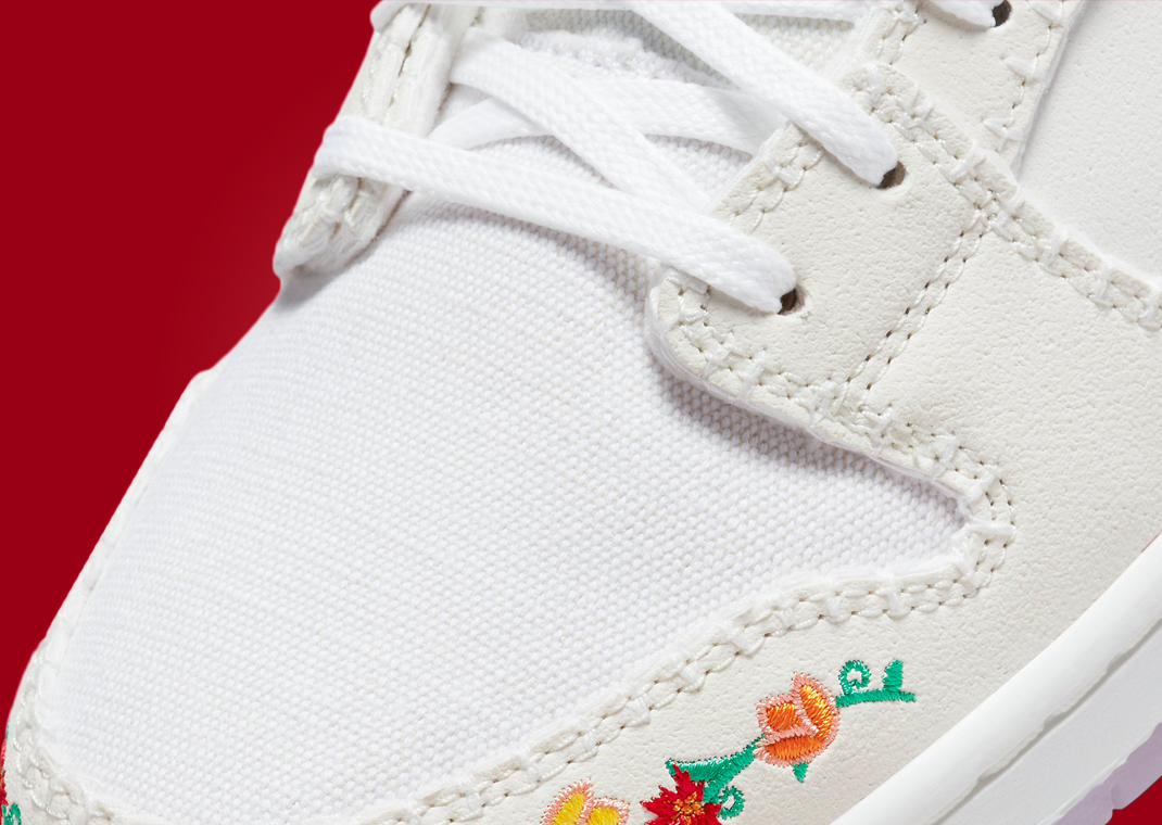 The Nike SB Dunk Low N7 Decon Pack Features Floral Patterns - Sneaker News