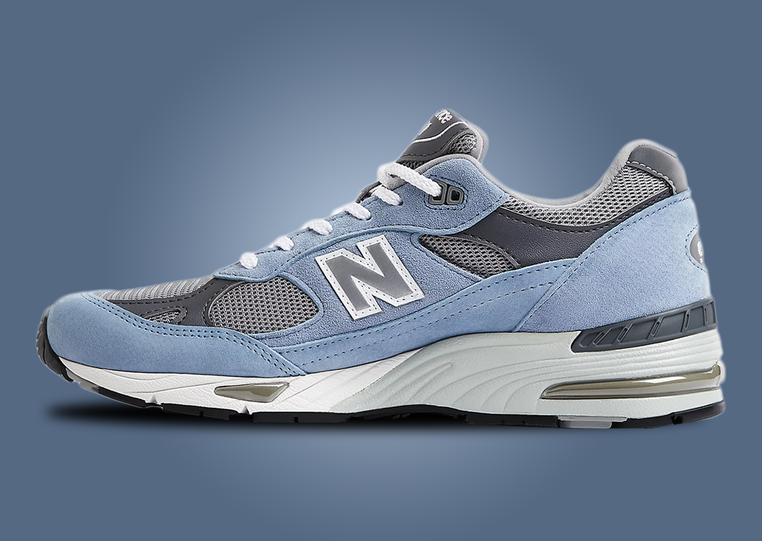 Ice Blue Hues Freeze Over The New Balance 991 Made In UK - Sneaker News