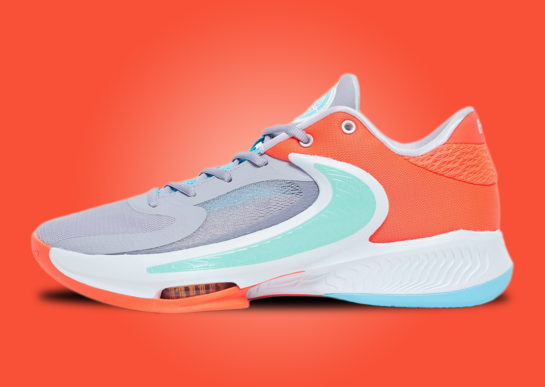 Giannis Antetokounmpo Adds Neon Accents To The Latest Nike Zoom Freak 4 ...