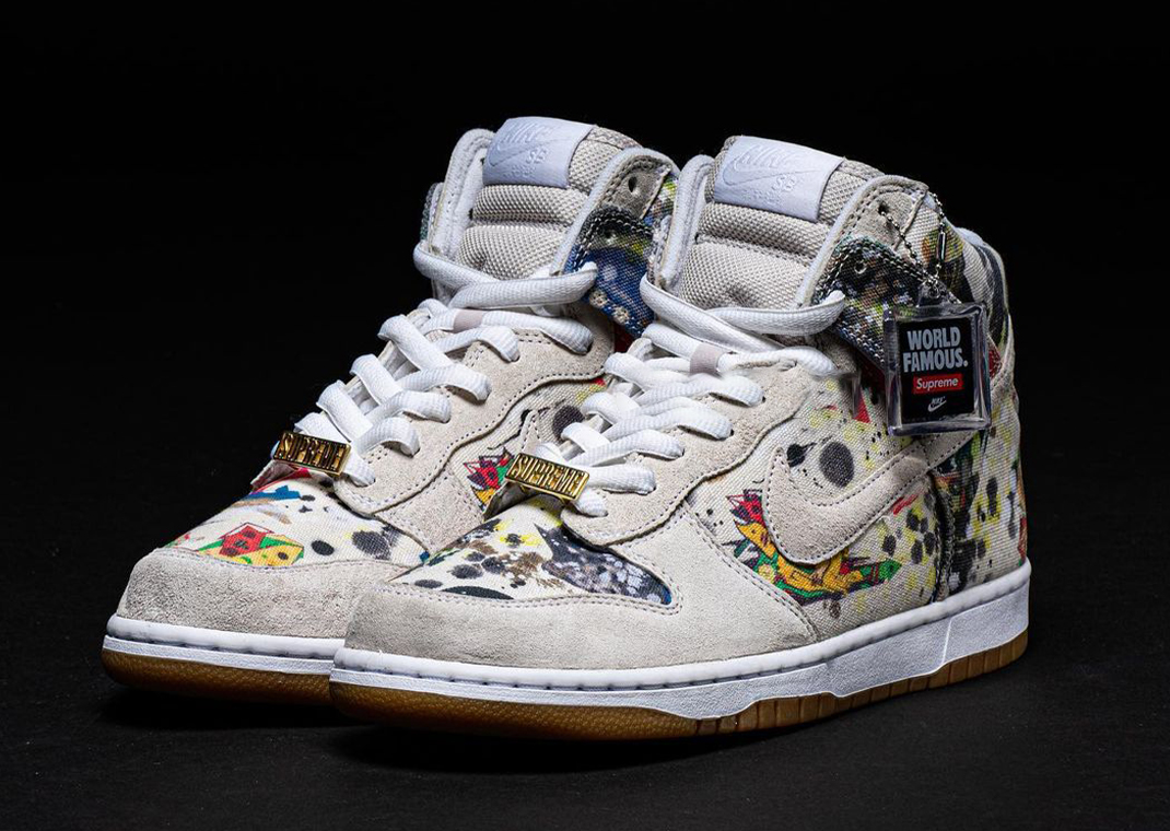 The Supreme x Nike SB Dunk Rammellzee Pack Releases August 31 - Sneaker ...