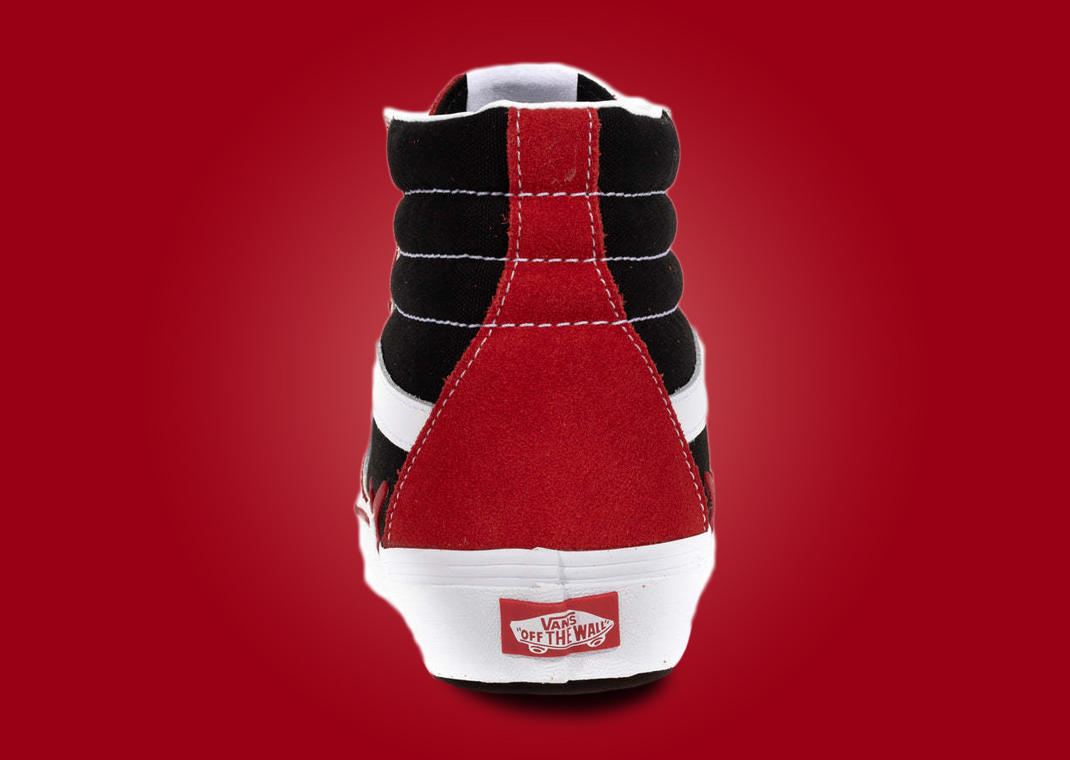 The Vans Sk8-Hi Gets Lightning Bolt Details In A Classic Bred Colorway ...