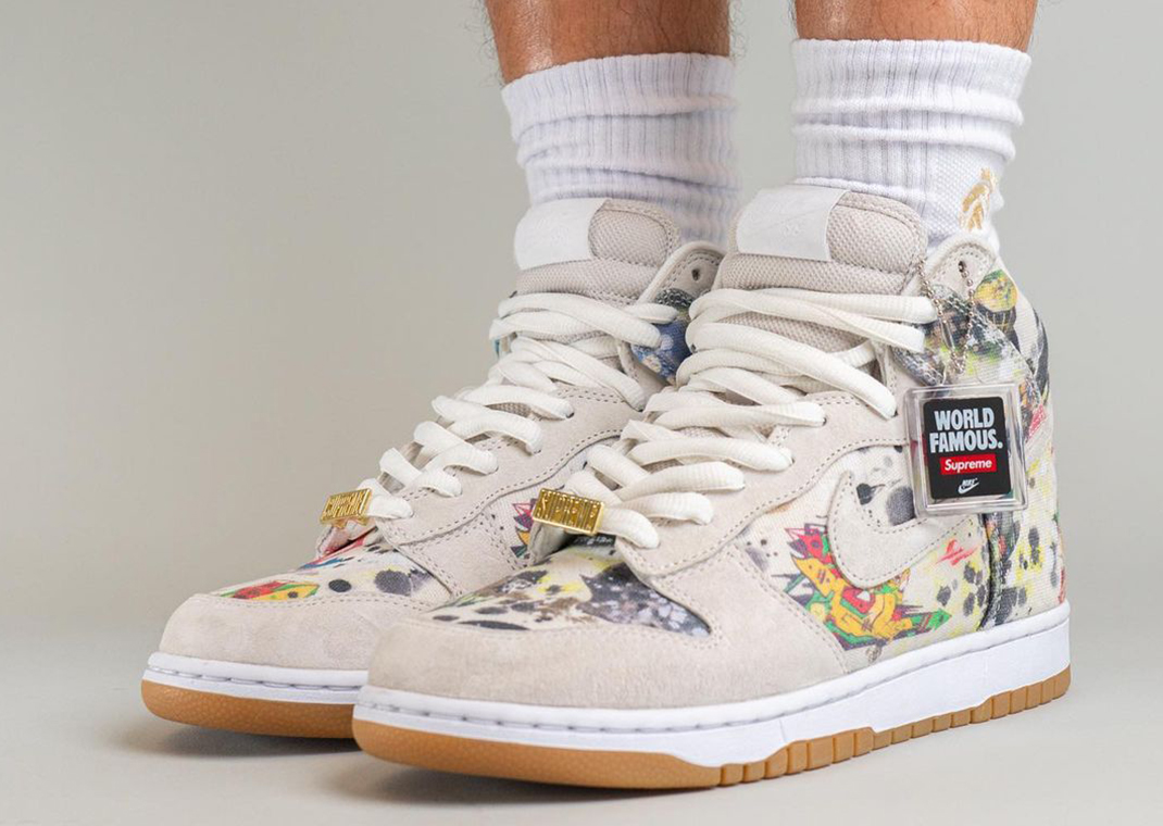 The Supreme x Nike SB Dunk Rammellzee Pack Releases August 31 - Sneaker ...