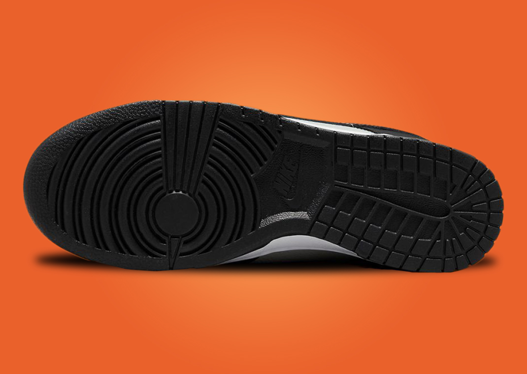 On-Foot Look At The Nike Dunk Low Mini Swoosh Orange Panda - Sneaker News